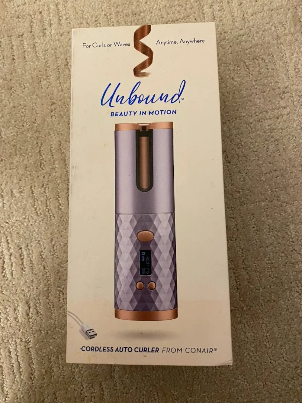 Conair | Hair | Conair Unbound Cordless Auto Curler Rechargeable Auto ...